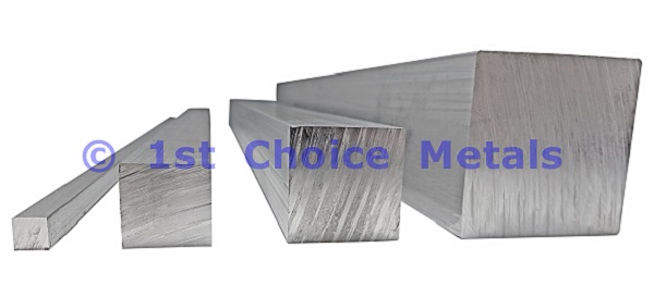 1" (25.4mm) Aluminium Square Bar - 1st Choice Metals