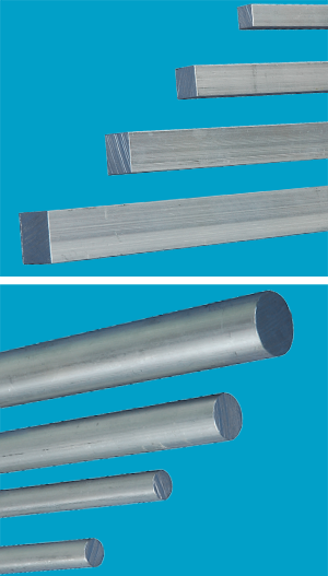Aluminium Round, Flat & Square Bars | 1st Choice Metals
